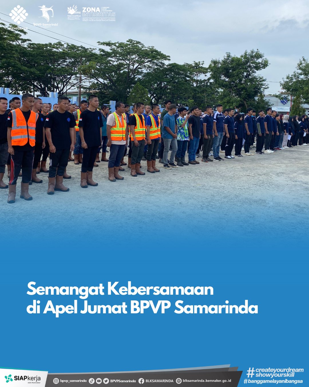 Semangat Kebersamaan di Apel Jumat BPVP Samarinda – Balai Pelatihan Vokasi dan Produktivitas ...